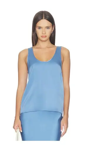 ANINE BING Lea Top In . Also - Blue