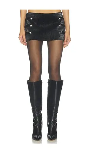 I.AM.GIA Idalia Mini Skirt In . Also - Black