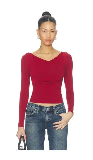 Free People Thats A Wrap Layering Top In . Also - Red