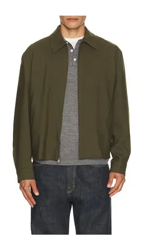 Simkhai Sidney Blouson Jacket - Olive