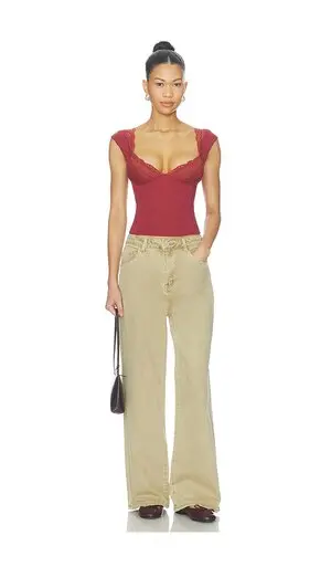 Free People Blush Hour Tee In . Also