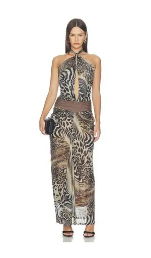 I.AM.GIA Islynn Maxi Dress In . Also - Brown