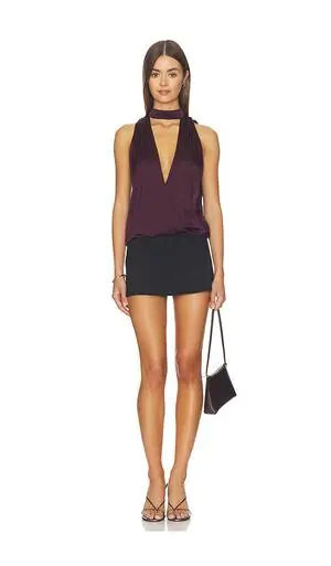 AMOR MIA Devotion Draped Top In . Also