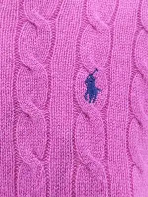 Polo Ralph Lauren Wool And Cashmere Cable Knit Pullover