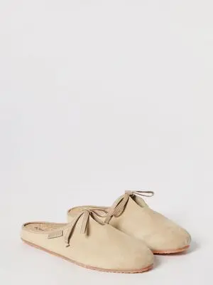 Superga Slippers In Suede With Bow