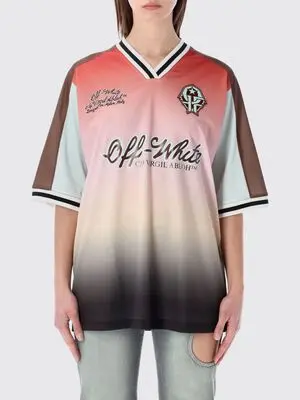 Off-White Polyester Logo T-shirt