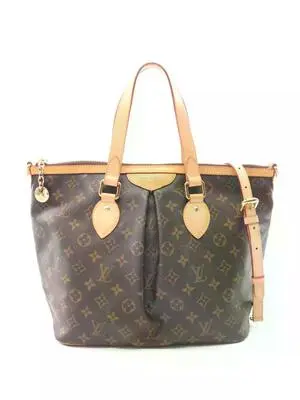 LOUIS VUITTON 2010 Monogram Palermo Pm Satchel - Brown