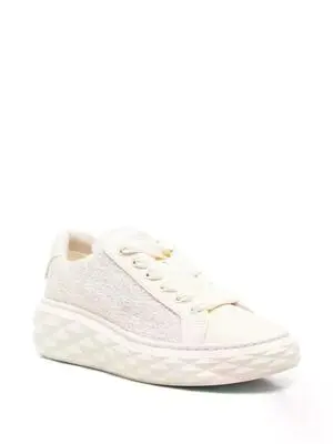 JIMMY CHOO Diamond Light Maxi Lace-up Sneakers