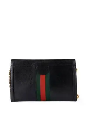 Gucci Ophidia Chain Shoulder Bag Leather Small Crossbody Bag