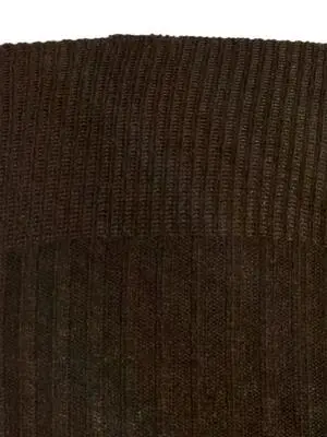 Max Mara Ribbed Cashmere Socks
