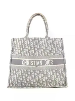 Dior Oblique Canvas Large Tote Bag