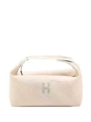 Hermès 2010-2026 Small Toile Bride A Brac Case Vanity Bag - Neutrals