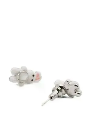 YVMIN Bunny-motif Sterling Earrings
