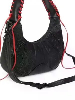Desigual Medium Disney™ Embossed Charm-detail Tote Bag - Black