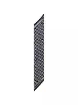 Saint Laurent Lavallière Scarf In Silk Twill