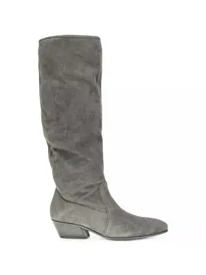 PEDRO GARCIA Helle Slouchy Suede Knee-high Boots