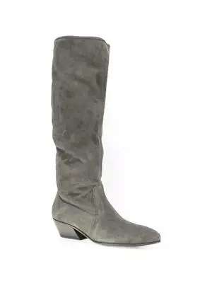 PEDRO GARCIA Helle Slouchy Suede Knee-high Boots