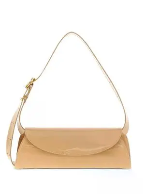 JIL SANDER Skin Pink Leather Small Cannolo Shoulder Bag