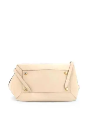 Celine Belt Bag Textured Leather Mini Shoulder Bag - Neutrals