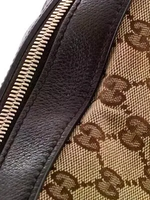 Gucci Bee Web Camera Bag Gg Canvas Crossbody Bag