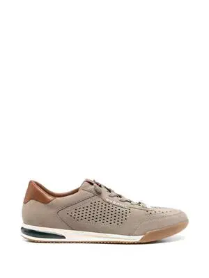 BUGATTI Perforated Panel Sneakers - Neutrals