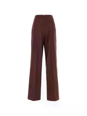 PT TORINO Grace Pleated Wide-leg Trousers