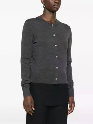 ELEH Button-up Wool Cardigan