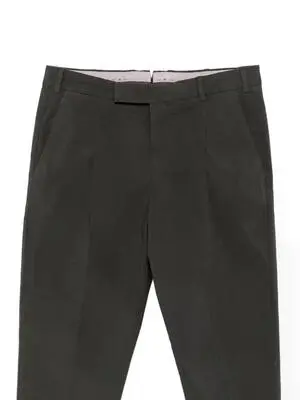 PT TORINO Pleated Turn-up Trousers
