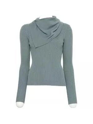 Zimmermann Valiant Ribbed-knit Sweater