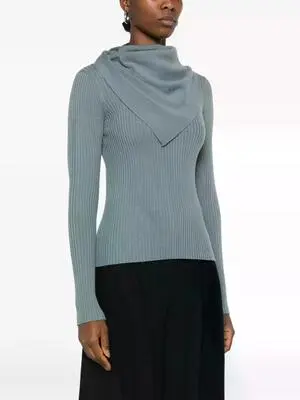 Zimmermann Valiant Ribbed-knit Sweater