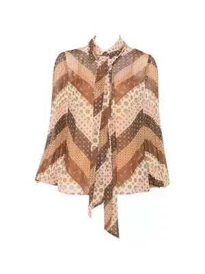 Zimmermann Sunray Collard Shirt