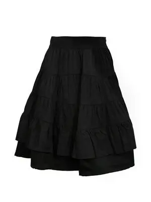 Sandro Tiered Ruffled Skirt