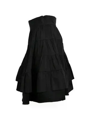 Sandro Tiered Ruffled Skirt