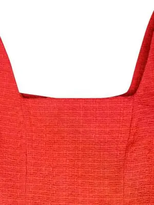 Maje Sleeveless Tweed Dress