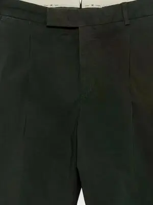 PT TORINO Pleated Turn-up Trousers