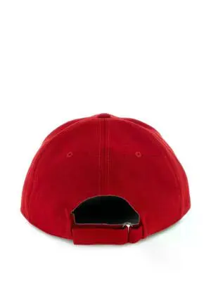 BALLANTYNE Monogram-patch Baseball Cap - Red