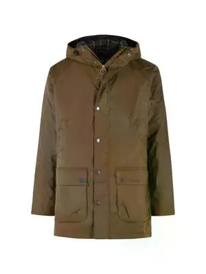 Barbour Bedale Waxed Parka - Brown