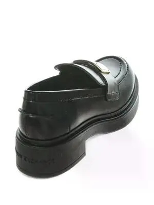 Armani Exchange Logo-plaque Chunky-sole Loafers