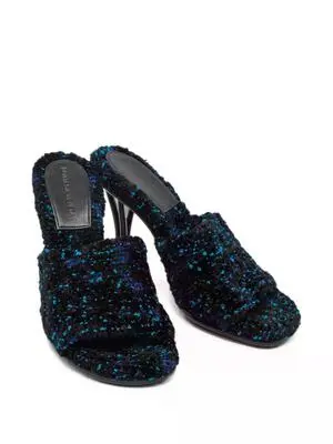 Bottega Veneta Pose Tweed Sandals