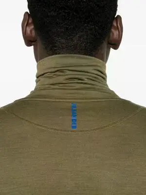 JIL SANDER Zip-neck Long-sleeve T-shirt
