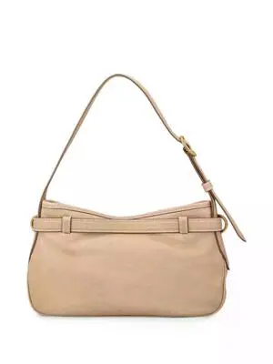 Miu Miu Logo-embossed Buckled Shoulder Bag