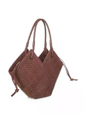 IBELIV Medium Trinity Woven-leather Tote Bag