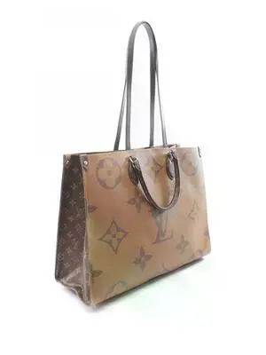 LOUIS VUITTON 2021-2026 Monogram Reverse Giant Onthego Gm Satchel