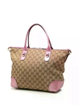 Gucci 2000-2015 Gg Canvas Heart Bit Satchel