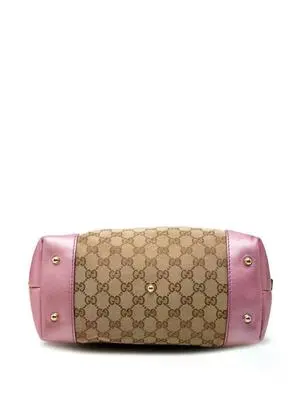 Gucci 2000-2015 Gg Canvas Heart Bit Satchel