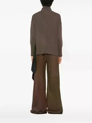 Marella Pietra High-neck Side-tie Sweater
