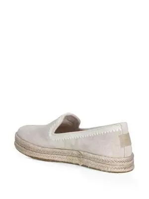 Toms Whipstitch-trim Platform Espadrilles