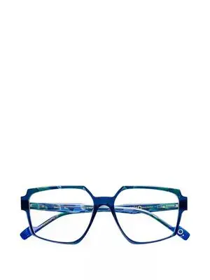 ETNIA BARCELONA Badu Geometric-frame Eyeglasses - Blue