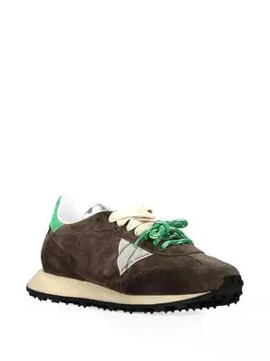 RUN OF Suede Panelled Sneakers