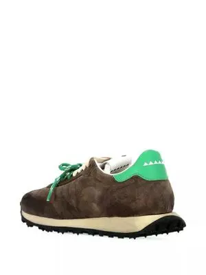 RUN OF Suede Panelled Sneakers